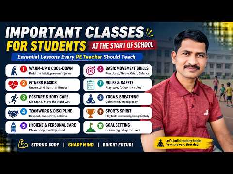 Important Classes Every PE Teacher Should Teach at the Start of School @srinupetcreations