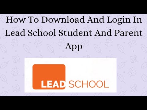 How to Download and Login in Lead School Student and Parent App (HINDI ...