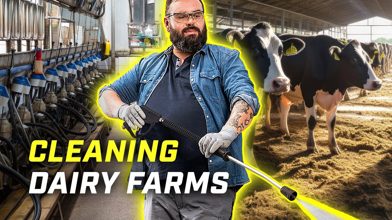Sanitize, Disinfect and Clean Milking Parlors and Dairy Farm Equipment ...