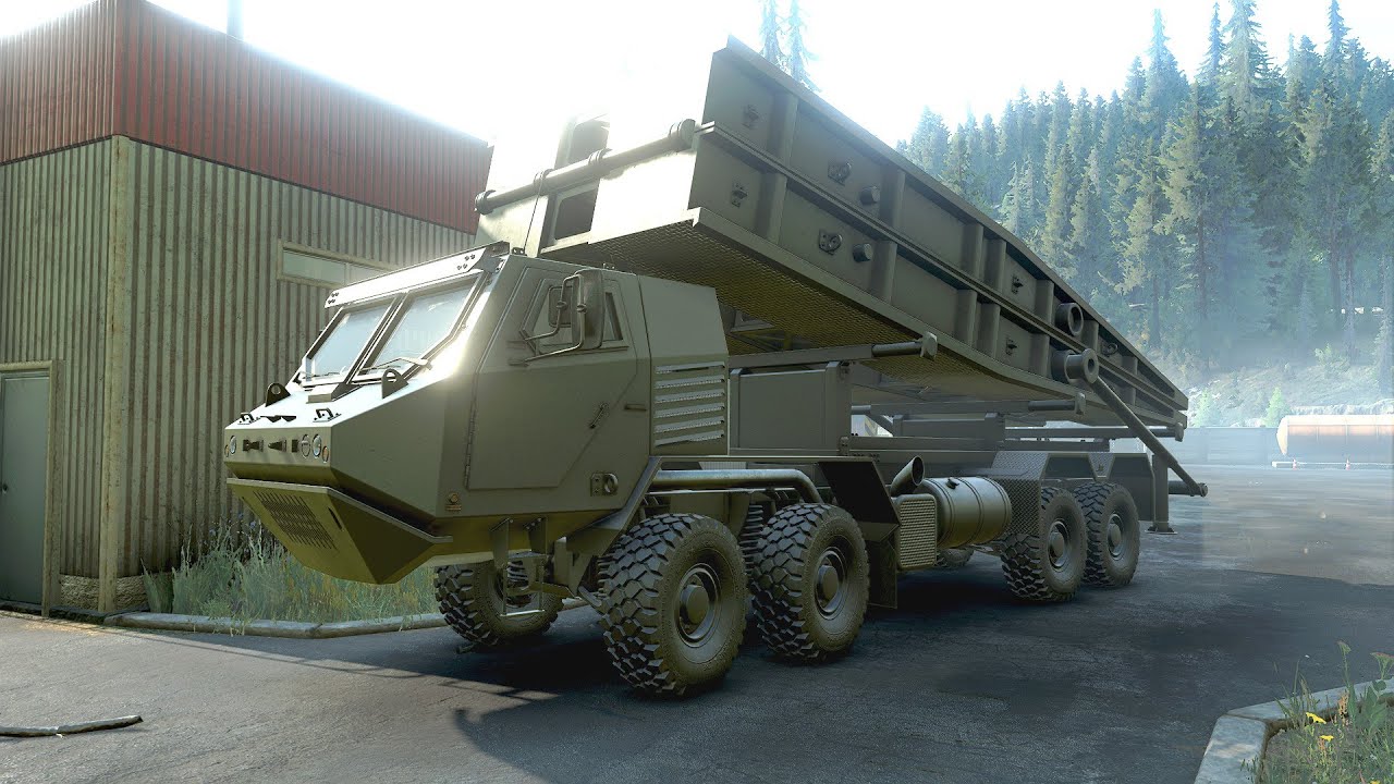 Snow⭐️Runner: Show Your Mods #8 - Samojezdny Most Zwodzony RNG TX 8x8 ...