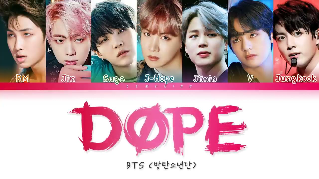 BTS- DOPE (LYRICS) - YouTube