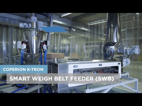 Coperion K Tron Smart Weigh Belt Feeder (SWB) | Gentle Gravimetric ...