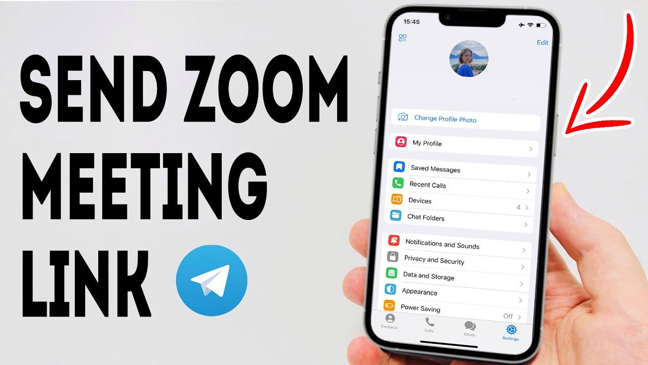 How To Send Zoom Meeting Link On Telegram - Full Guide - YouTube