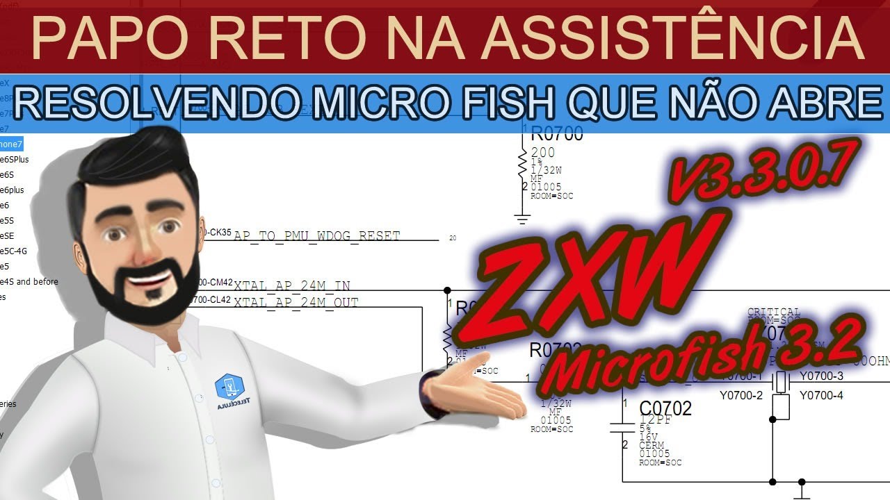 LIVE - ZXW - Resolvendo Problema do Micro Fish que não abre! - YouTube
