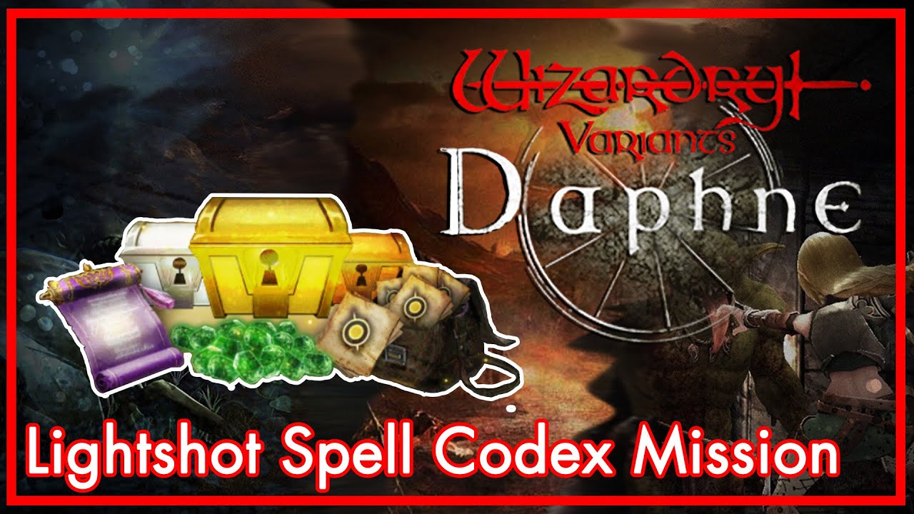 Wizardry Variants Daphne - Lightshot Spell Codex Mission - YouTube