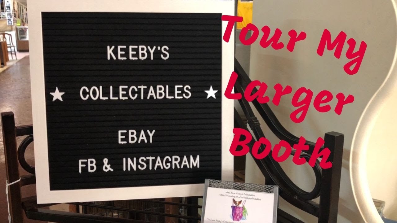 I Moved Into A Larger Booth! Tour My New Booth!! - YouTube