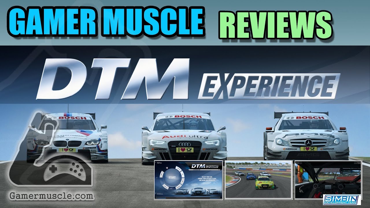 DTM Experience - Gamer Muscle Reviews - YouTube