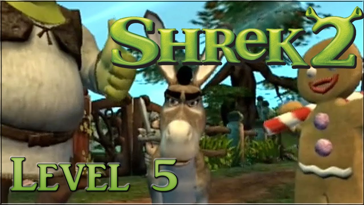 Walking The Path - Level 5 - Shrek 2 (PS2) - Gameplay Playthrough - YouTube