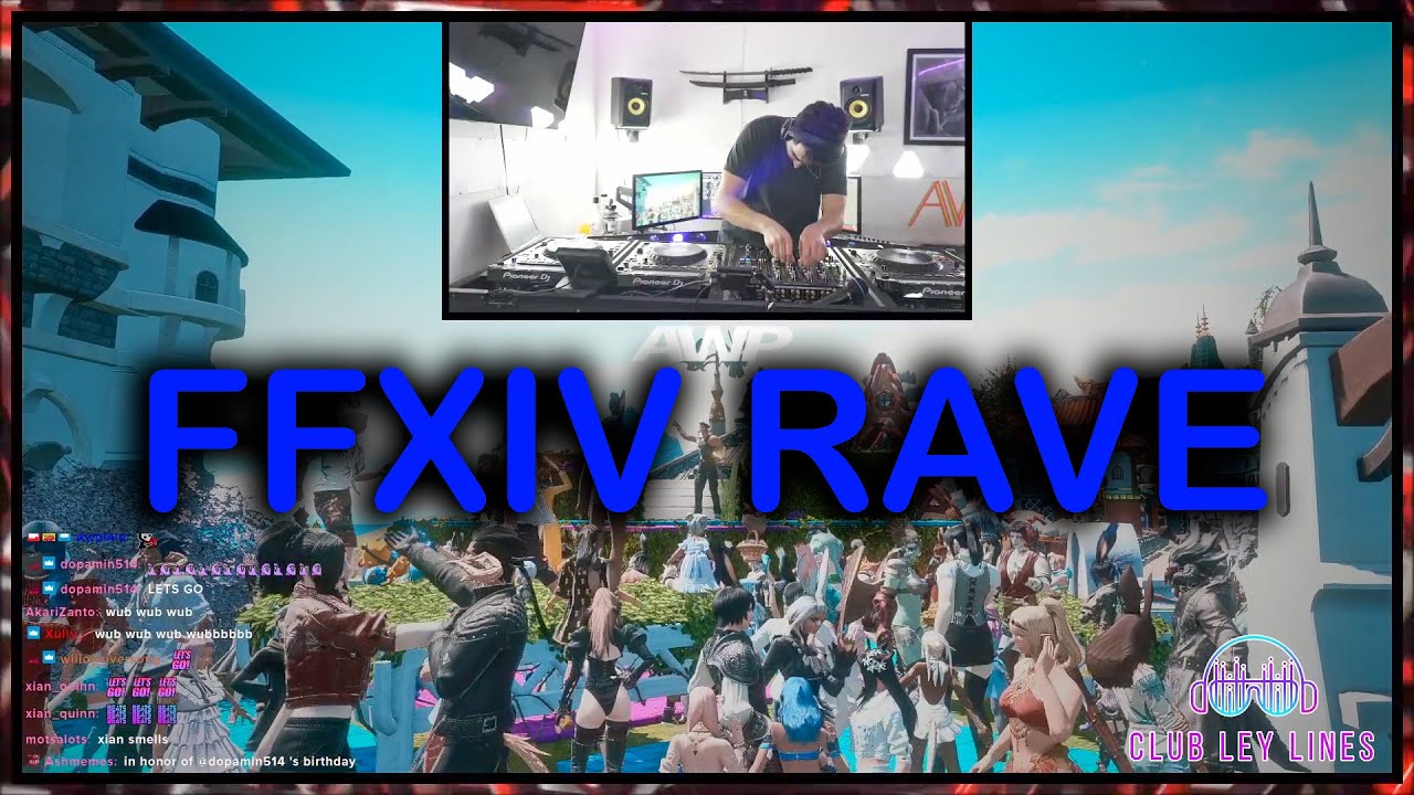AWP - FFXIV Club Ley Lines One Year Anniversary - YouTube