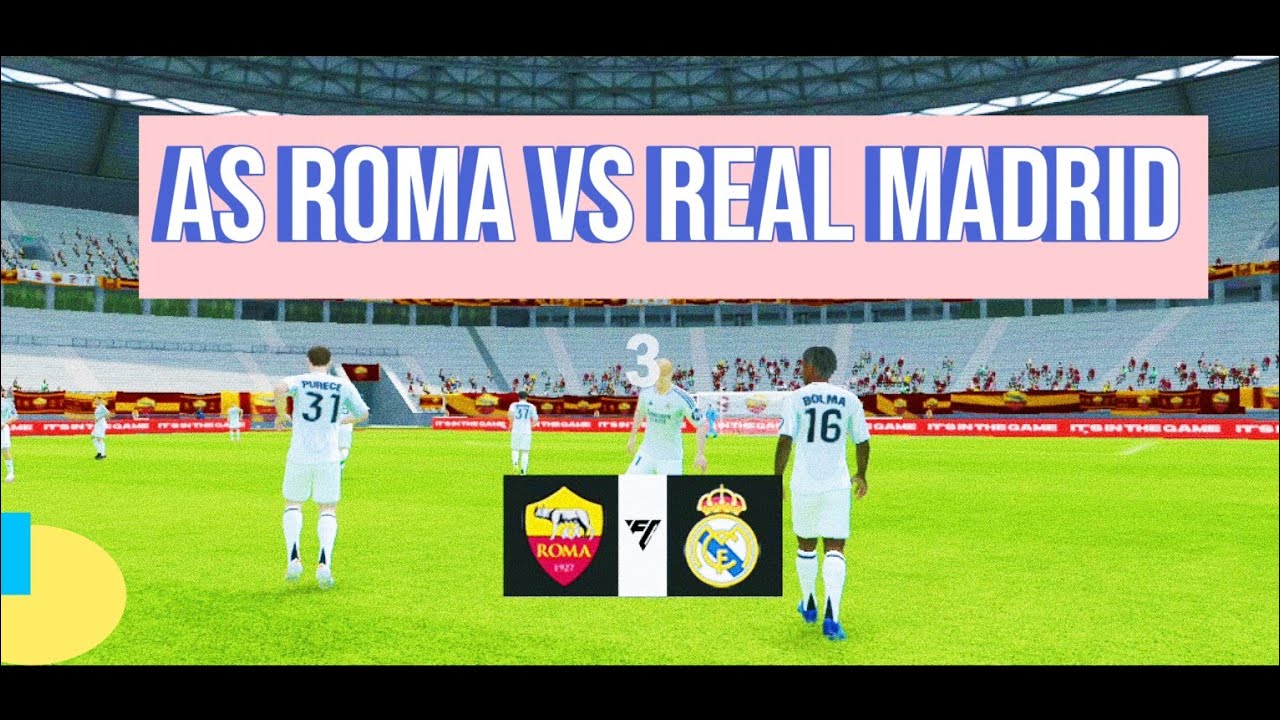 AS Roma vs real madrid - YouTube