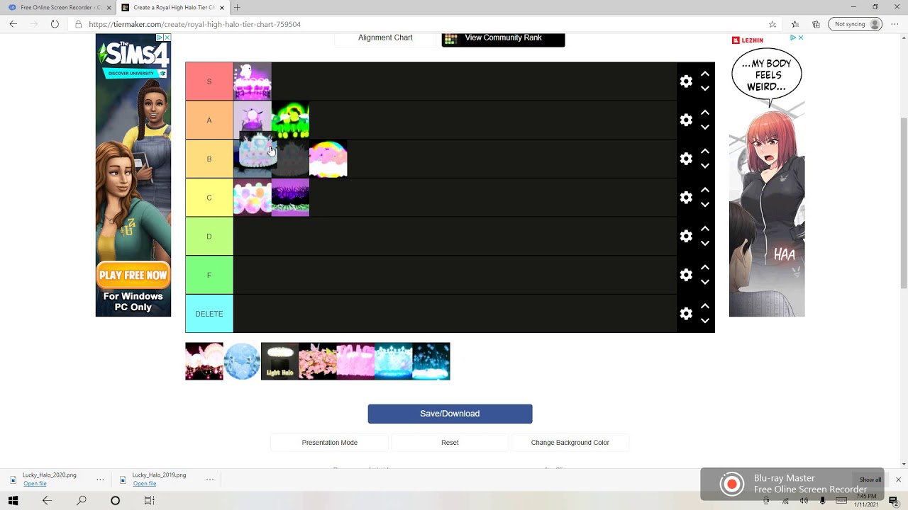 Tier Chart of all the royal high halos?! (My rating of all the rh halos ...