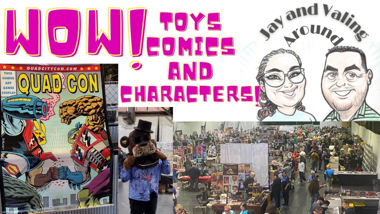 Jay and Val head to St. Charles Missouri for Quad Con 2023 - YouTube