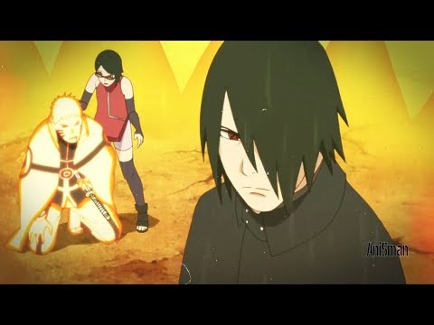 Naruto and Sasuke VS Uchiha Shin Full Fight