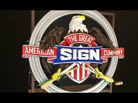 Great American Sign Automata - YouTube