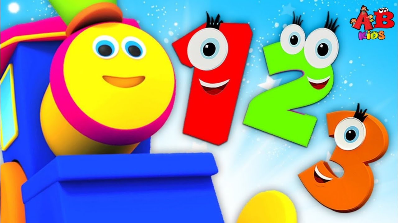 123 Train Song Video For Kids / AB KIDS - YouTube