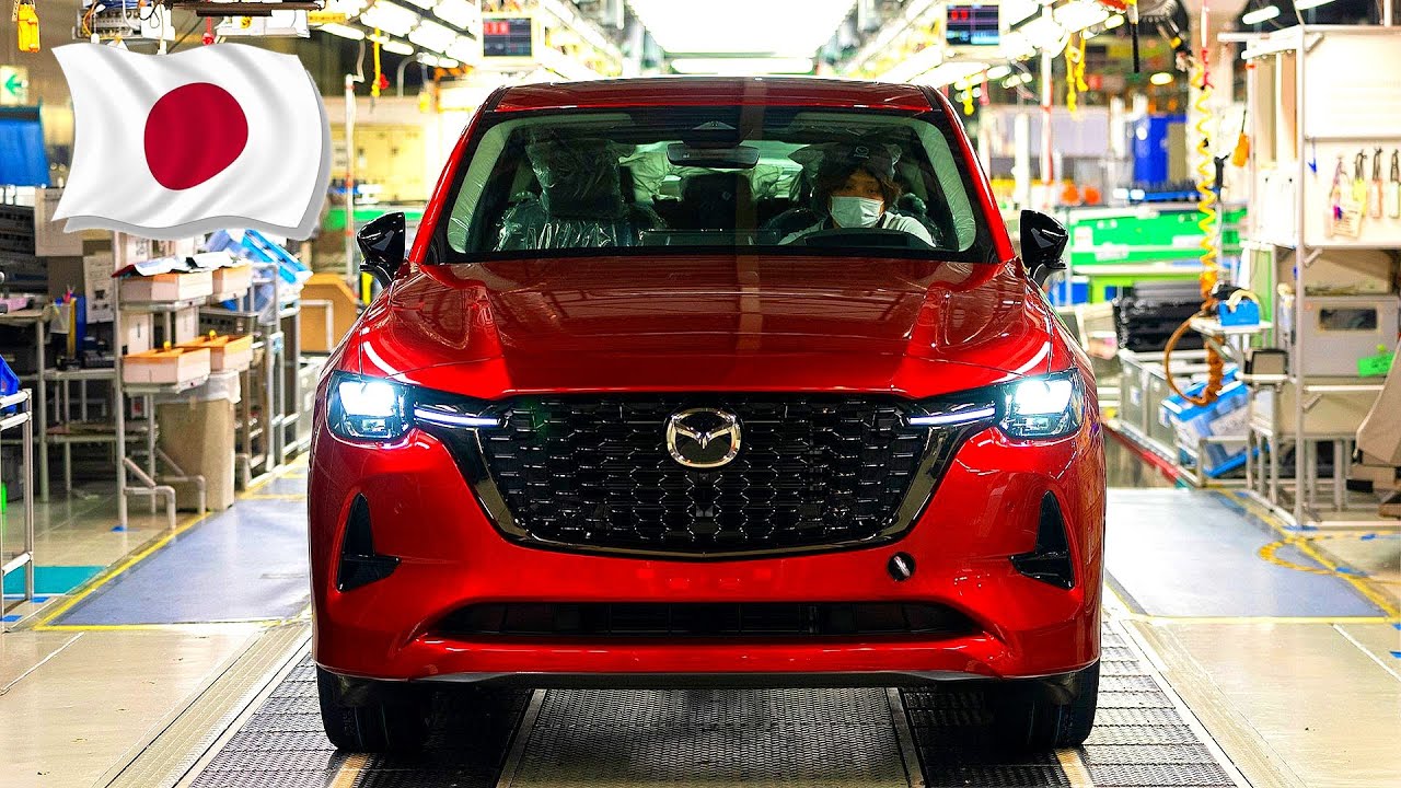 Mazda Production in Japan - YouTube