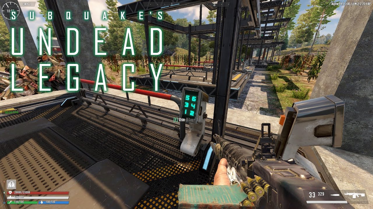 Undead Legacy A19 multistory elevators - YouTube