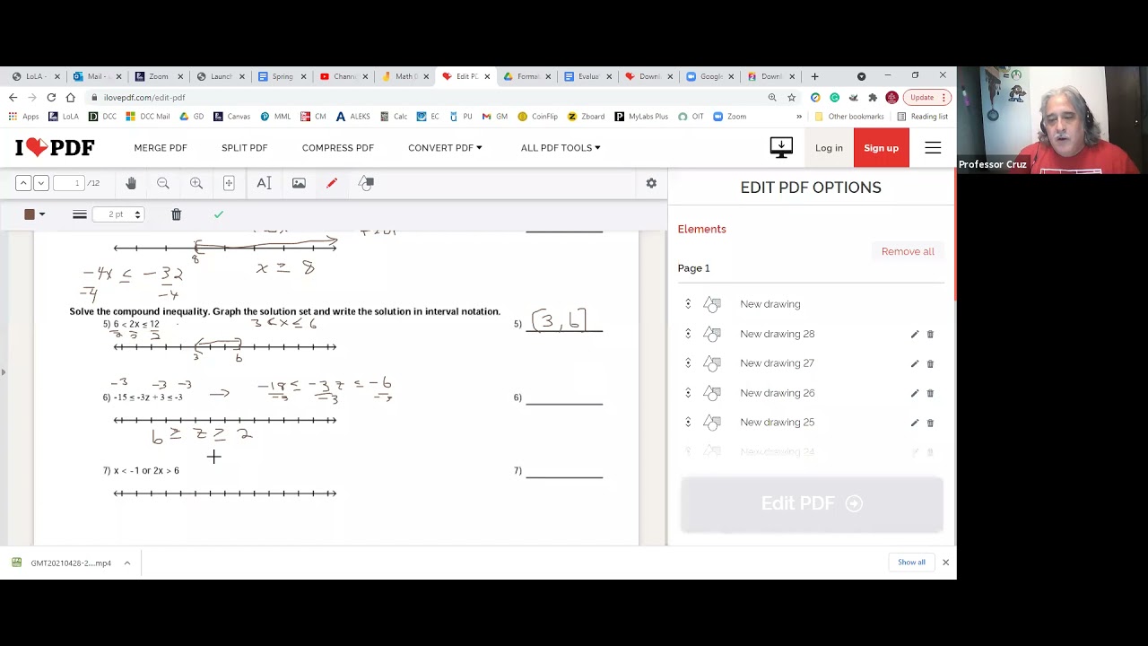 Intensive Intermediate Algebra - Final Exam Review - YouTube