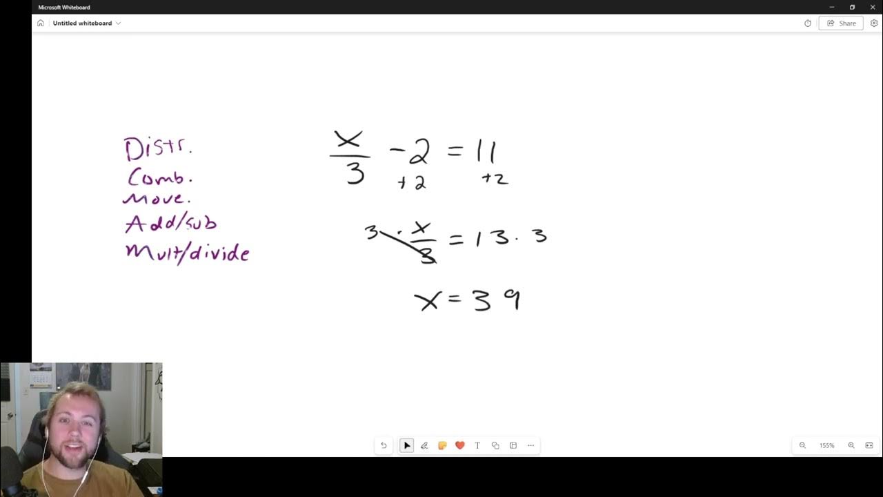 Algebra Boot camp day 2 - YouTube
