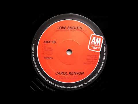 Carol Kenyon - Love Shouts - YouTube