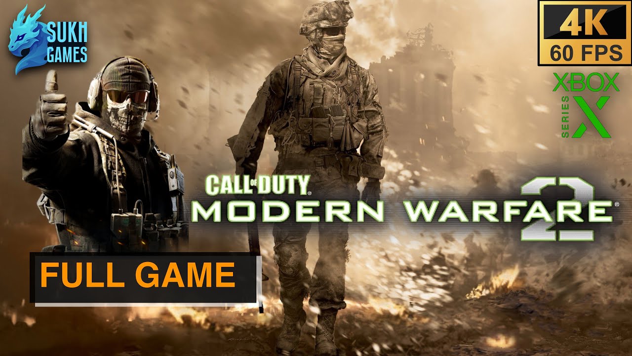 Call of Duty Modern Warfare 2 (2009) – Full Game Walkthrough (4K) | No ...