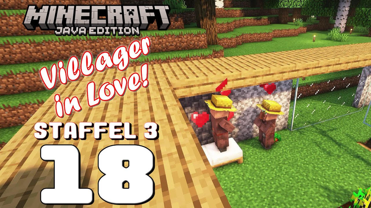 Minecraft Java 1.19.2 S3E18 - Villager in Love! - Let's Play Minecraft Java deutsch - YouTube