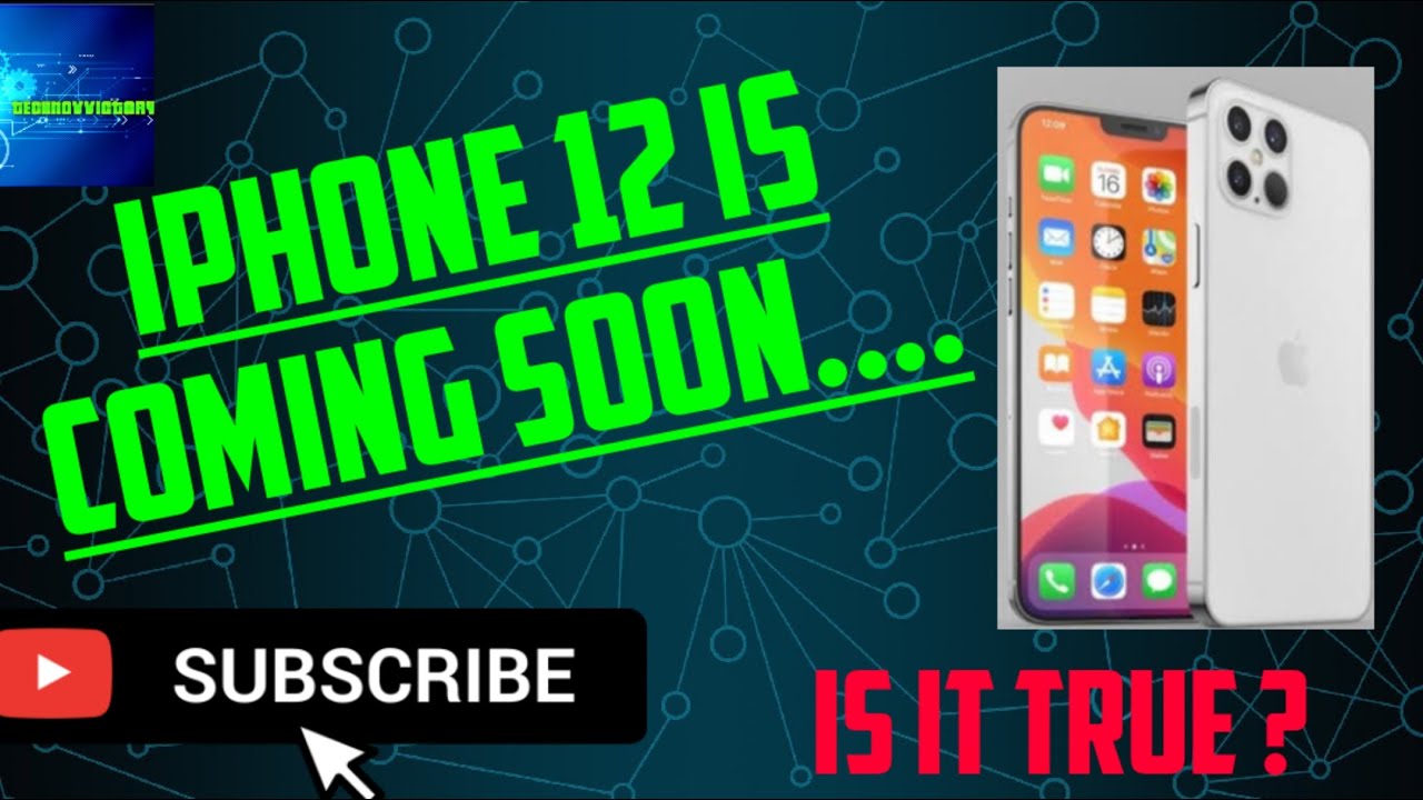 iPhone 12 Coming soon...... - YouTube
