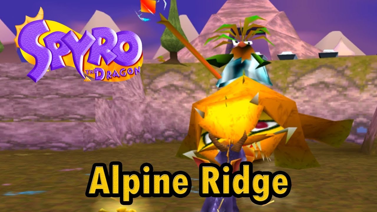 Spyro the Dragon - Alpine Ridge - YouTube