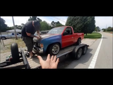 BOOSTED NISSAN D21 HARDBODY BUILD - Bodywork And Change For The Channel ...