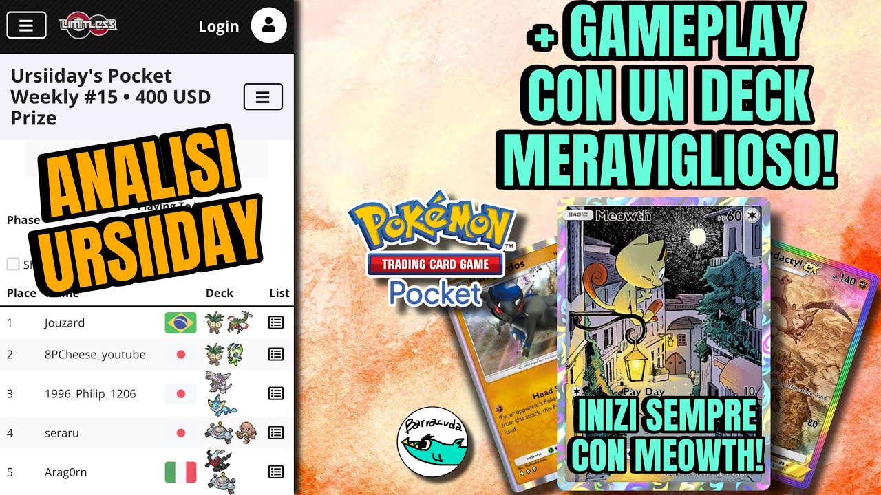 Analizziamo IL META dell'ultimo URSIIDAY e GAMEPLAY con un deck ...