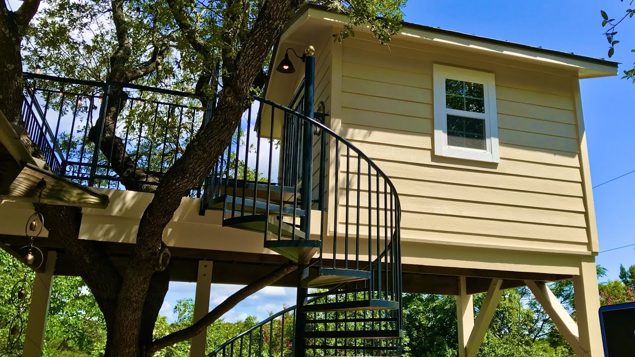 Time Lapse Tree House Video Summer 2019 - YouTube