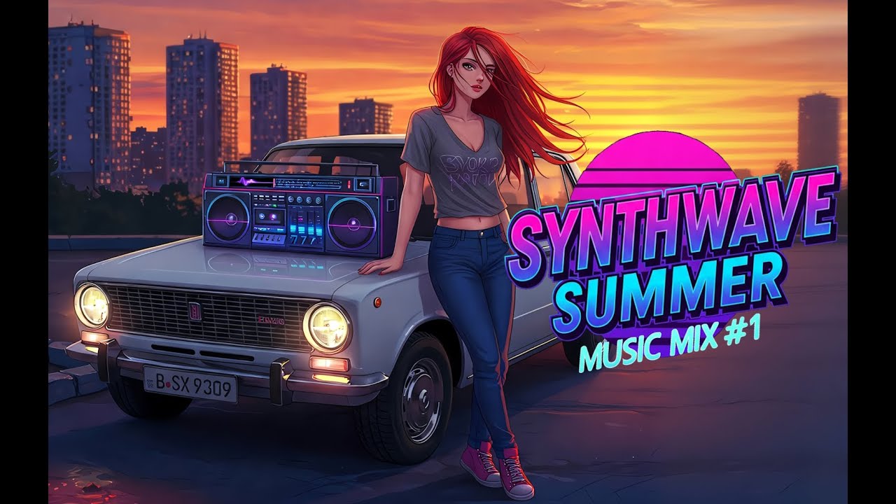 Synthwave Summer Music Mix #1 / Retrowave / Chillsynth / Chill Lofi To ...