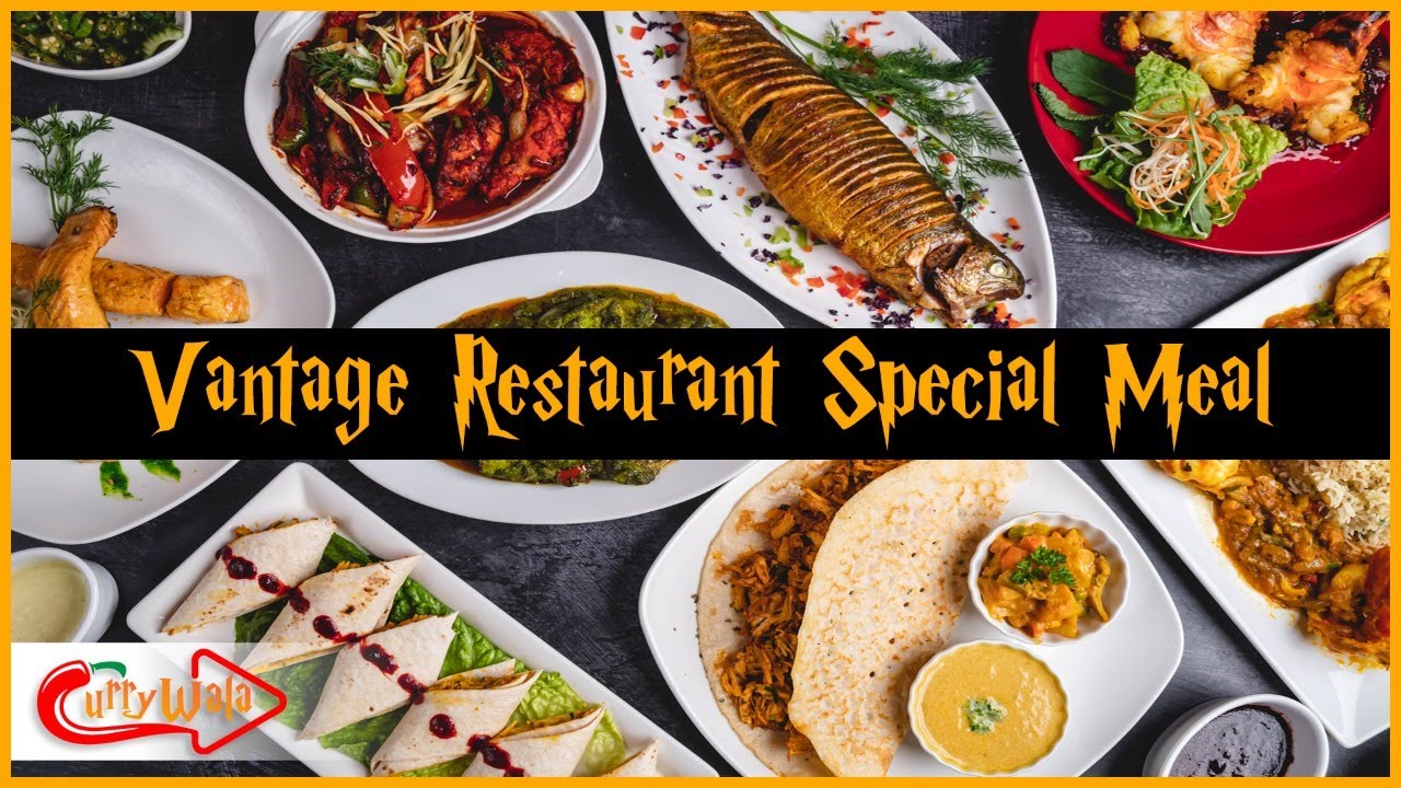 Vantage Restaurant With Modern-Simple-Décor ! #Currywala - YouTube