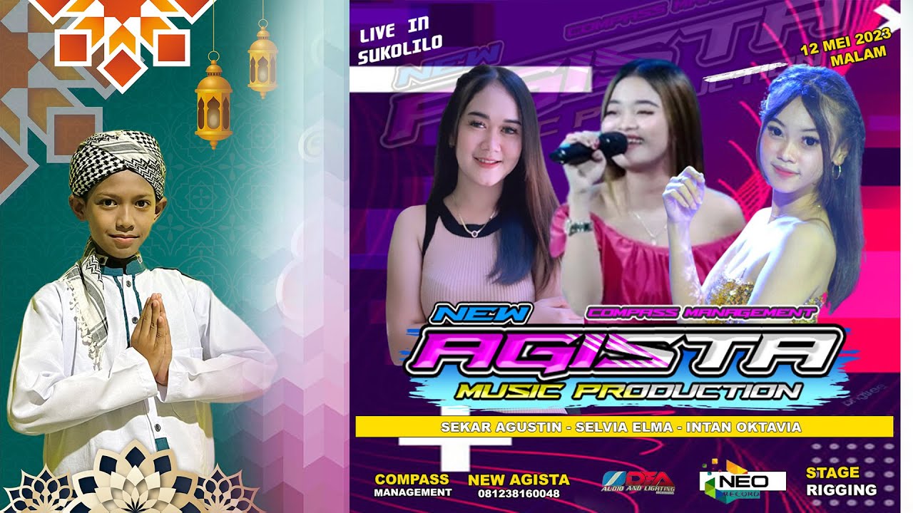 📡LIVE STREAMING // NEW AGISTA MUSIC PRODUCTION // KHITANAN "ENJIO ...