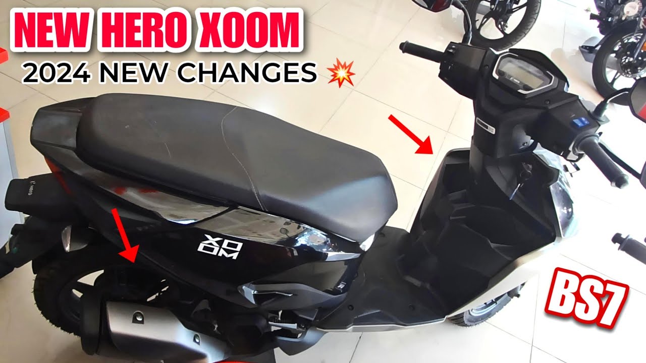 All New Hero Xoom New Model 2023 | New Changes, Features & Latest Price ...