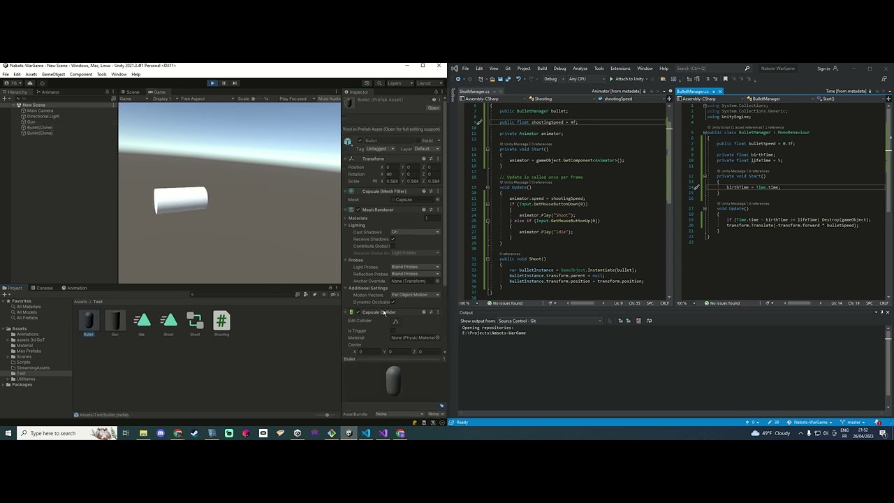 Tuto: Unity - Shoot system - YouTube