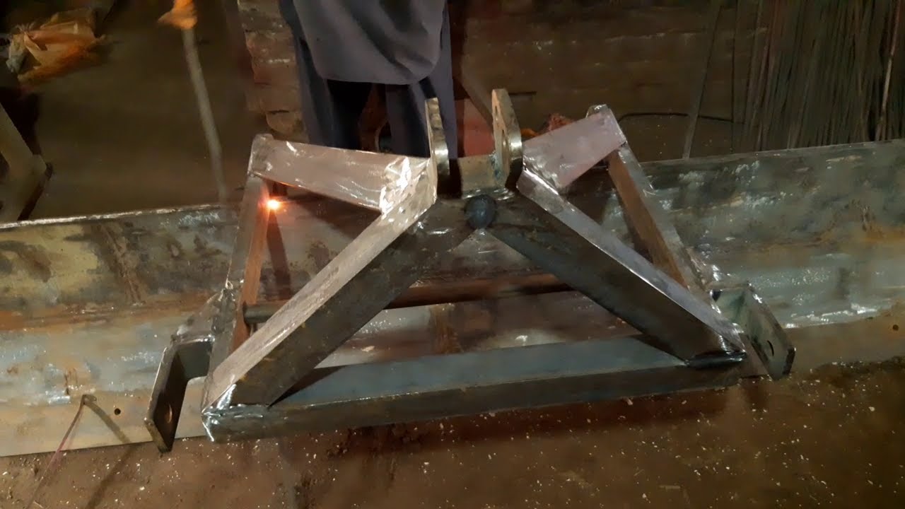 How To Make Tractor Front Blade Complete Video 2021 - YouTube