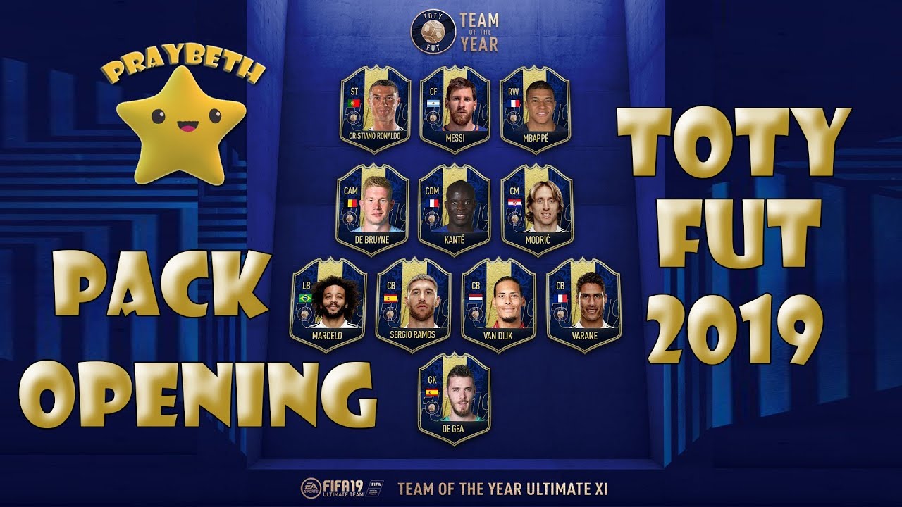 FIFA 19 TOTY FUT PACK OPENING #15 - YouTube