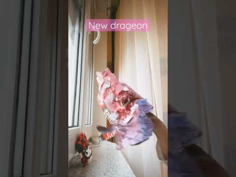 Meet paradise #dragon #puppet #dragonpuppets - YouTube