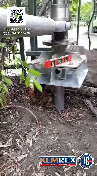 ฐานรากเข็มเหล็ก:HSBKEMREX.COM - YouTube