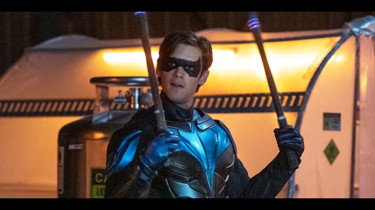 Nightwing (Titans S03) scenes - YouTube