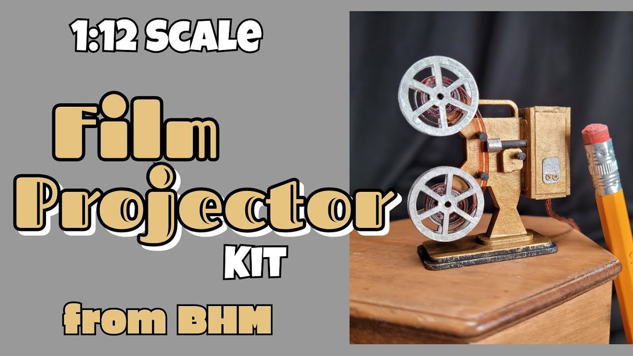 The Film Projector Kit (1:12 Scale) Video Instructions by Bentley House ...