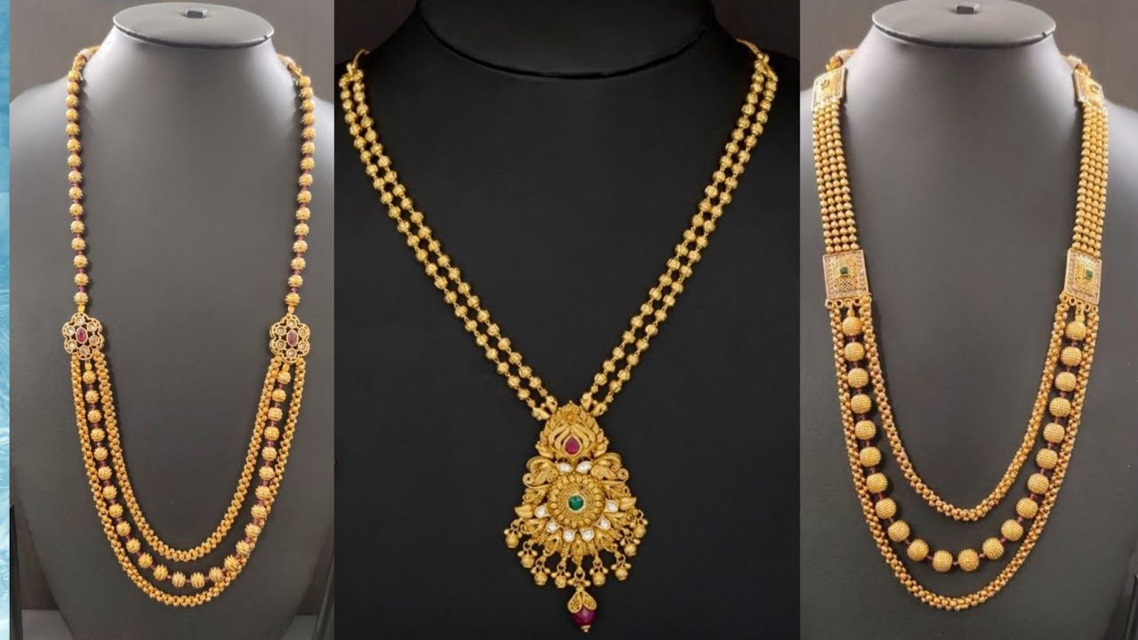 gold balls jewellery collection// balls jewellery designs with weight # ...