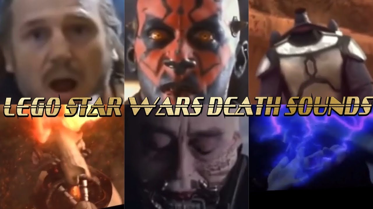 almost All Major STAR WARS Deaths But With All Their LEGO Death Sounds ...