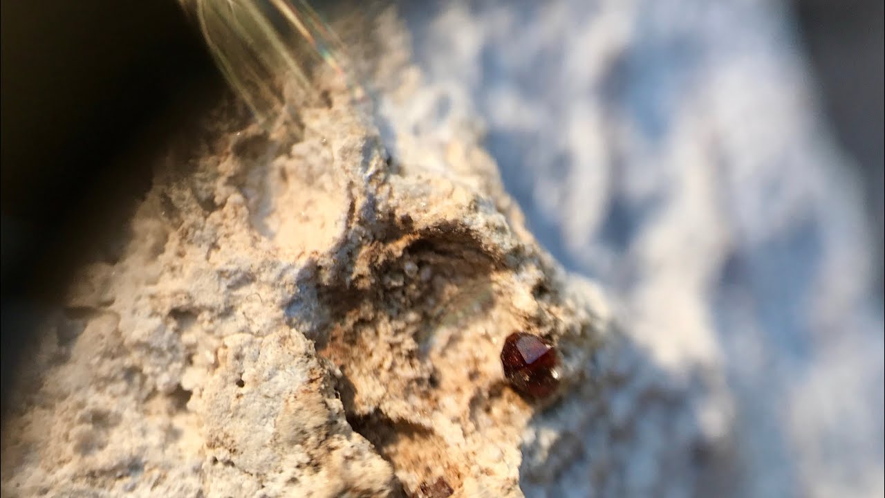Garnets and Apache Tears: Ruby Mountain Colorado - YouTube