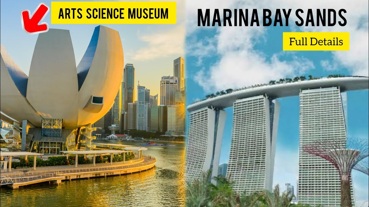 How to visit Marina bay sands, Arts science museum & future world ...