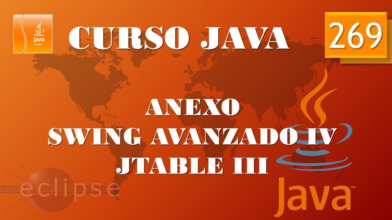 Curso Java. Anexos V JTable III. Vídeo 269 - YouTube