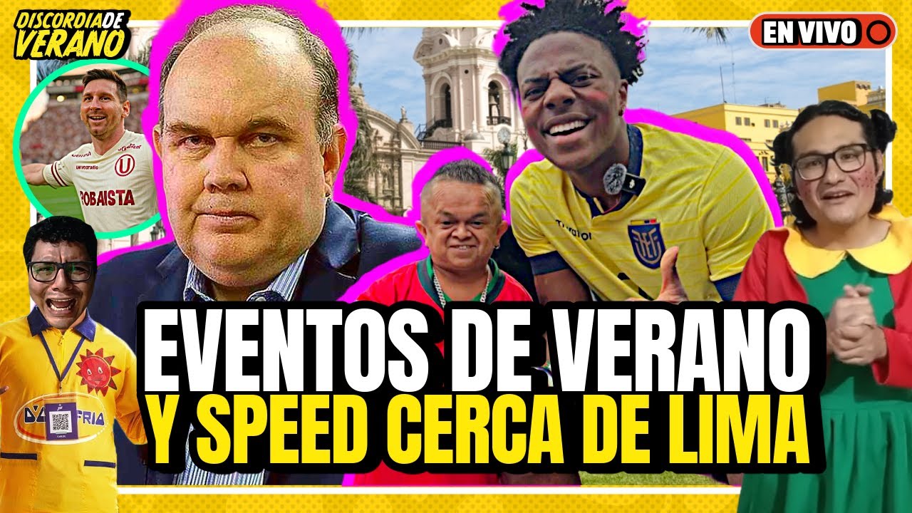 VIVO🔴SPEED EN ECUADOR Y LOS EVENTOS DE VERANO - YouTube