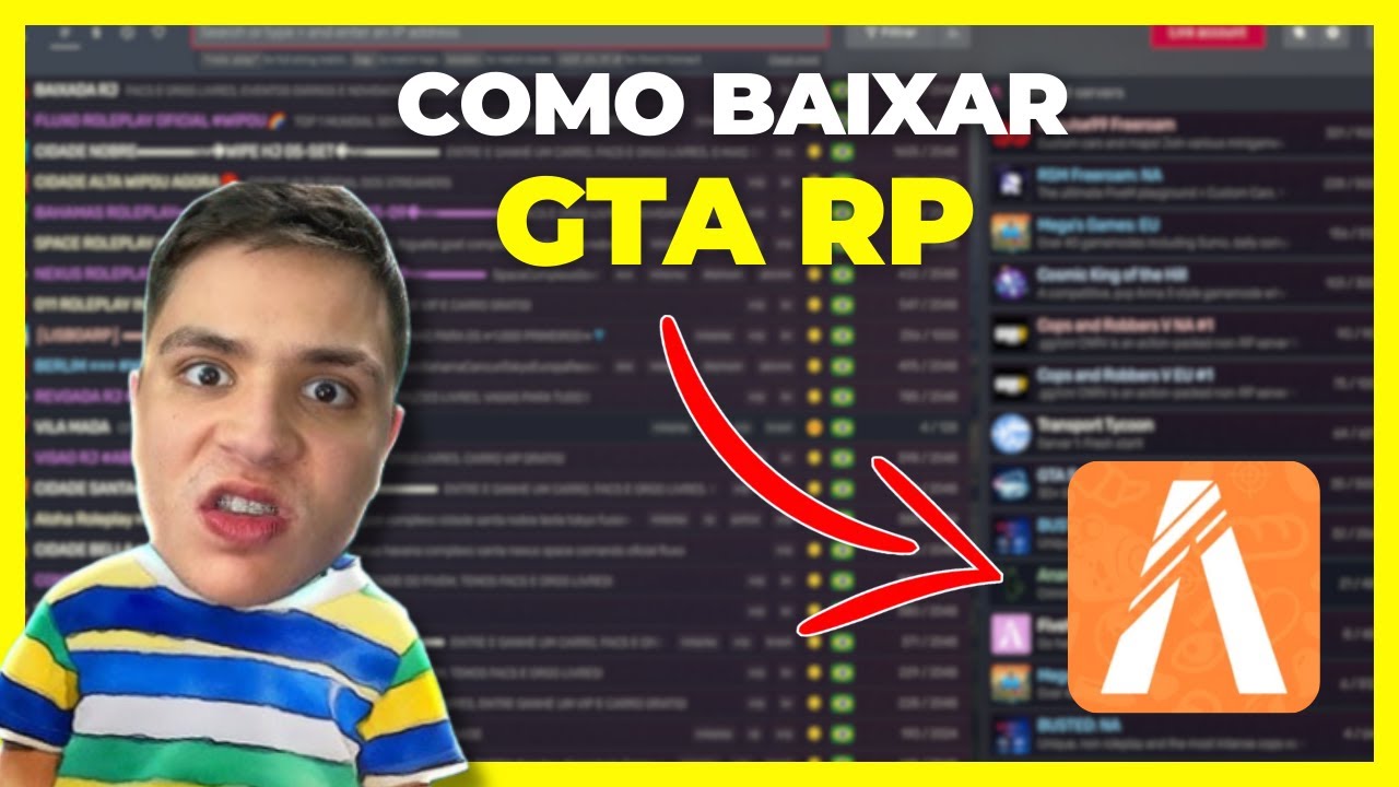 Passo a Passo para Jogar GTA RP - Como Instalar o FiveM - SEM ENROLAÇÃO ...