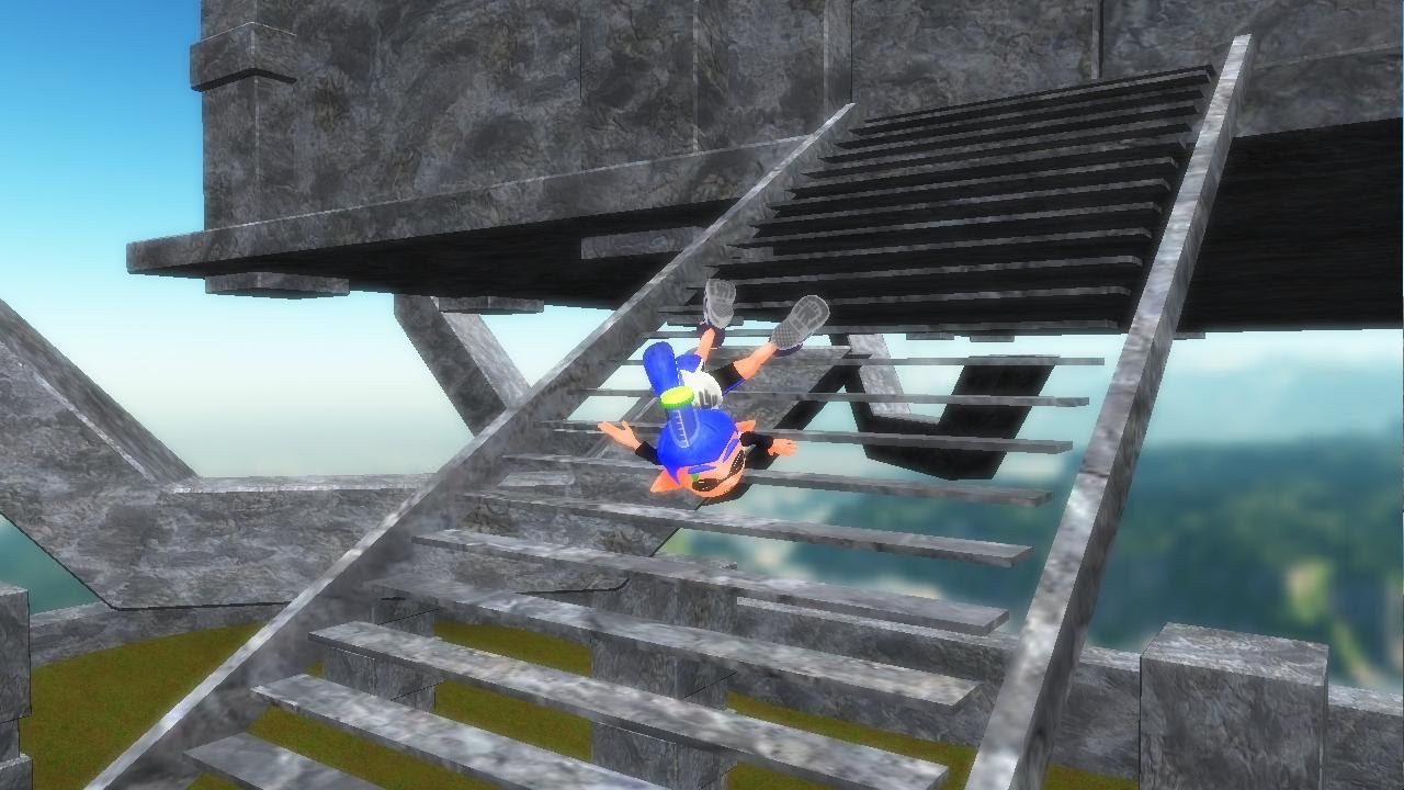 (MMD) Splatoon - Inkling boy falls down all over the stairs - YouTube